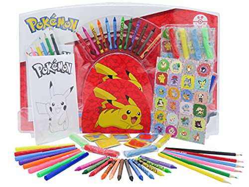 CYP Brands - Pokémon Activity Set with 60 Pieces in Blister Pack