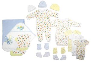 newborn baby boys 21 pcs layette baby shower gift