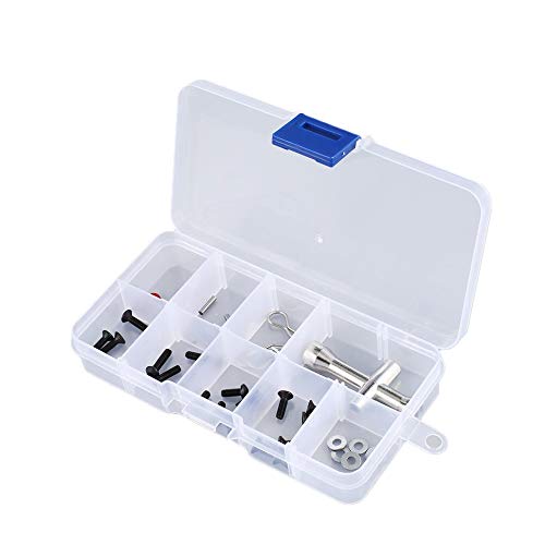 Tatoonly Superjiuex 10 Compartment Slots Cells Portable Tool Box Electronic Parts Screw Beads Ring Jewelry Plastic Storage Box Container Holder