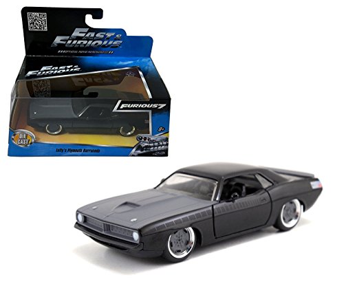 JADA 97206 FAST AND FURIOUS 7 LETTY'S PLYMOUTH BARRACUDA 1:32 MATTE GREY BLACK .HN#GG_634T6344 G134548TY98713