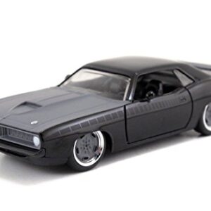 JADA 97206 FAST AND FURIOUS 7 LETTY'S PLYMOUTH BARRACUDA 1:32 MATTE GREY BLACK .HN#GG_634T6344 G134548TY98713