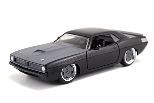 JADA 97206 FAST AND FURIOUS 7 LETTY'S PLYMOUTH BARRACUDA 1:32 MATTE GREY BLACK .HN#GG_634T6344 G134548TY98713