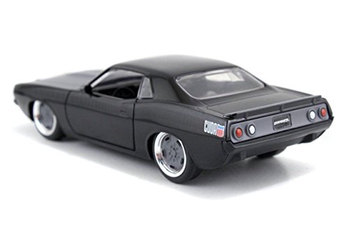 JADA 97206 FAST AND FURIOUS 7 LETTY'S PLYMOUTH BARRACUDA 1:32 MATTE GREY BLACK .HN#GG_634T6344 G134548TY98713