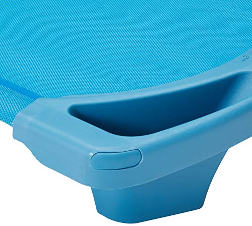 Children's Factory Angeles SpaceLine Activity Center and Set of 20 Toddler Nap Cots, Ocean, AFB5732OB, Kids Portable Sleeping Daycare, Nursery or Preschool Rest Cots,Ocean Blue