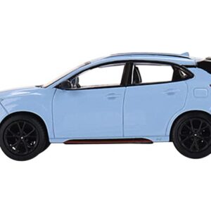 Hyundai Kona N Performance Light Blue Limited Edition to 1800 Pieces Worldwide 1/64 Diecast Model Car by True Scale Miniatures MGT00450