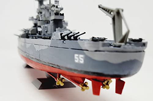 USS North Carolina BB-55 The Showboat Big Battleship 1/500 Scale Plastic Model kit by Atlantis