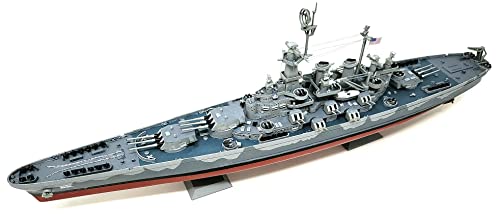 USS North Carolina BB-55 The Showboat Big Battleship 1/500 Scale Plastic Model kit by Atlantis