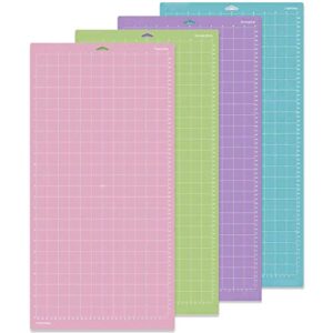 4pcs replacement cutting mat for cricut maker/explore air 2/ air/one 12×24 inch cutting mat standardgrip lightgrip stronggrip fabricgrip multiple adhesive sticky quilting cutting mats for cricut