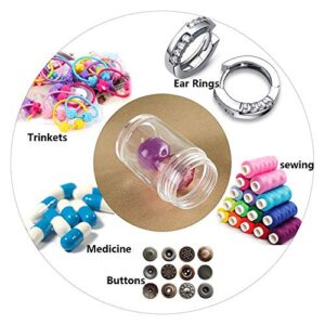 60 Slots Diamond Embroidery Box Diamond Painting Accessory Storage Case Container DIY Art Craft Jewelry Beads Sewing Pills Organizer Holder Clear Plastic Beads Cross Stitch Zipper Storage Bag Boxes