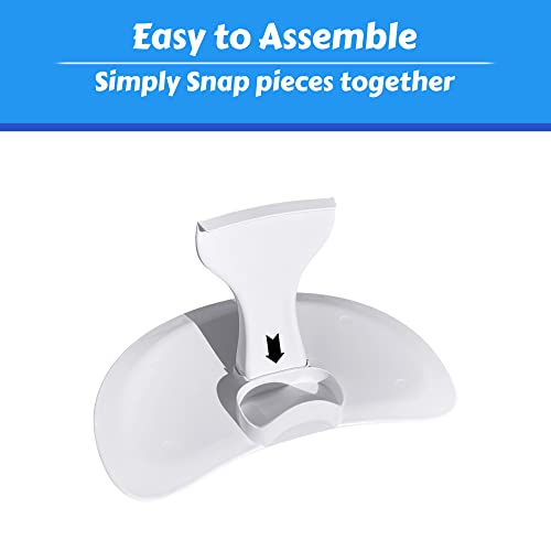 Tray Accessory Compatible with Bumbo Floor Seat for Baby | Tray Surface for Feeding and Play Compatible with Baby Bumbo Seat | Easy to Clean Tray Attachment | Ideal Accessory for Bumbo Seat