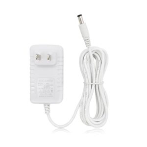 snugapuppy power cord, 6v ac adapter replacement for fisher price/ingenuity swing, 10 ft charger cable