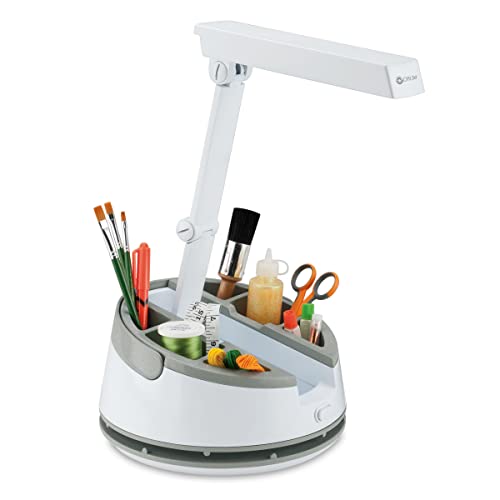 OttLite 13 Watt Craft Caddy, White