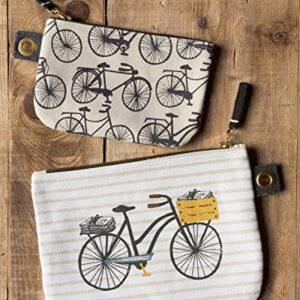 Danica Studio Danica Large Zipper Pouch, Bicicletta