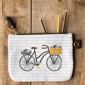 Danica Studio Danica Large Zipper Pouch, Bicicletta