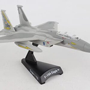 Daron Postage Stamp F-15 Eagle 5th Fighter Interceptor Sqn. 1/150 Scale, Gray