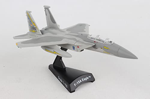 Daron Postage Stamp F-15 Eagle 5th Fighter Interceptor Sqn. 1/150 Scale, Gray