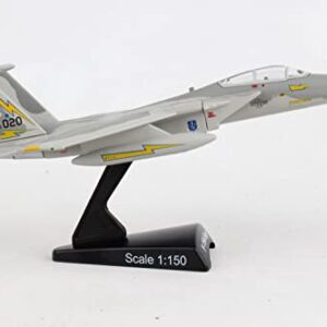 Daron Postage Stamp F-15 Eagle 5th Fighter Interceptor Sqn. 1/150 Scale, Gray