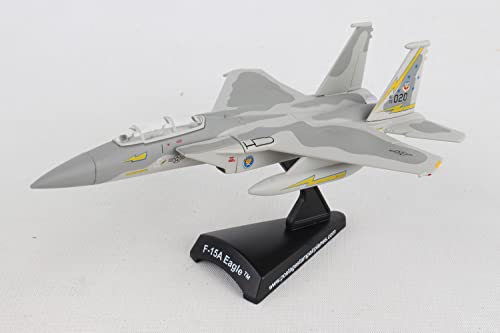 Daron Postage Stamp F-15 Eagle 5th Fighter Interceptor Sqn. 1/150 Scale, Gray