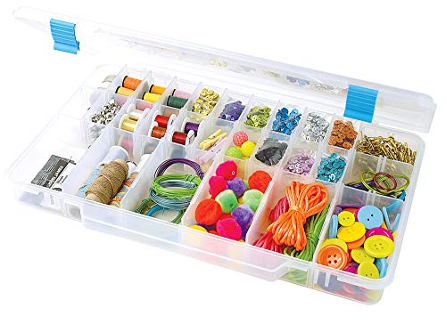 The Beadery Large Utility Box Storage Container, clear