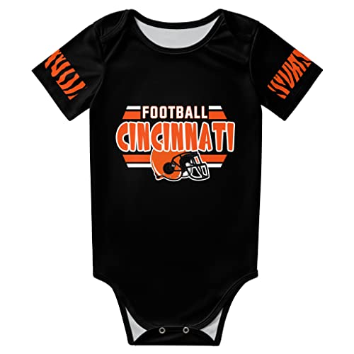 Jarmyice Baby Clothes Custom Name Number Personalized Stuff Customized Design Kids Infant Toddler Apparel Sports Fan Gifts