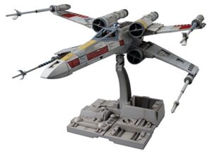 bandai hobby star wars 1/72 x-wing star fighter building kit, multi, 8″ (ban191406)