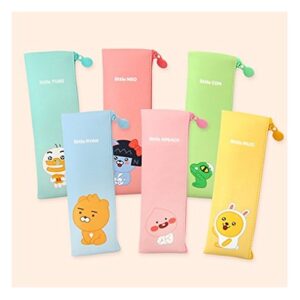 Kakao Talk Kakao Friends Flat Pencil Case Multi-Purpose Pouch (Little Apeach)