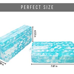 Lazcom Pencil Case - Pencil Case Pack for School - Relieve Stress Bag - Stationery Storage Bag for Students - School Supplies - Accessory Organizer