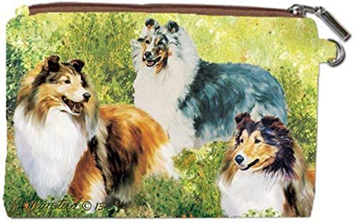 SHETLAND SHEEPDOG Zippered Pouch