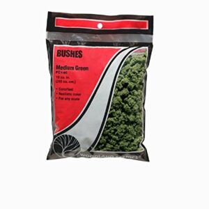 Woodland Scenics Bushes 18 to 25.2 Cubic Inches-Medium Green