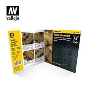 Vallejo Rust & Corrosion Pigment Set 4 x 35ml Paint