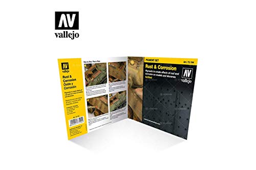 Vallejo Rust & Corrosion Pigment Set 4 x 35ml Paint