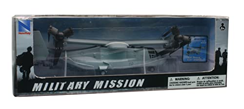 New-Ray 26113 "Bell Boeing V-22 Osprey Model Military Helicopter, Original Version Grey