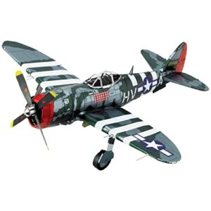 metal earth p-47 thunderbolt 3d metal model kit fascinations