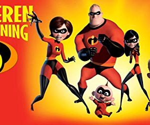 Personalized Birthday Banner for Incredibles Theme Party 24"x 48" or 42"x84"