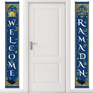 eid mubarak decoration ramadan mubarak banner ramadan decoration welcome home decorations eid mubarak decoration for home mubarak porch ramadan party supplies eid welcome party decor(welcome ramadan)