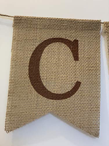 Rustic Burlap Coffee Bar Banner for farmhouse wall and table decor,Party Supplies and Decorations for Kids Birthday,Wedding,Anniversary,Bachelorette,Winter Hot Coffee Bar Sign for Photo Prop and Backd