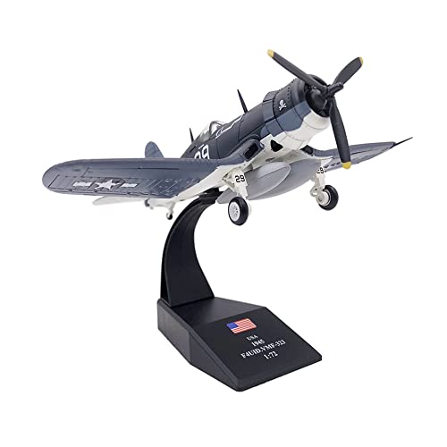 1/72 Scale WW2 US F4U-1 F4U Corsair Fighter Aircraft Metal Military Plane Diecast Model for Collection or Gift