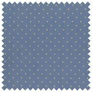 Hobby Gift 'Cornflower Polka Dot' Medium Rectangle Sewing Box 18.5 x 26 x 15cm (d/w/h)