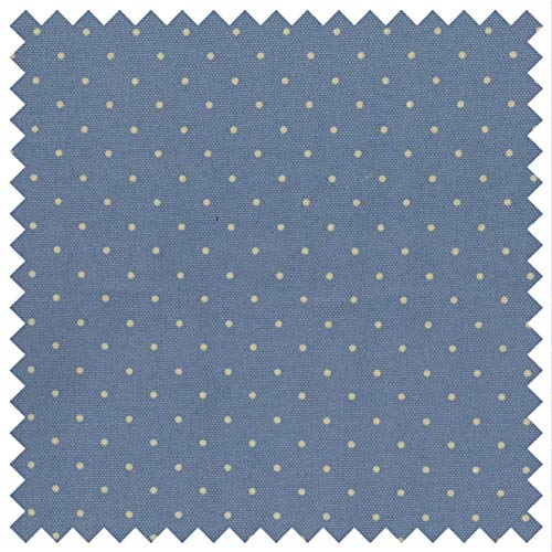 Hobby Gift 'Cornflower Polka Dot' Medium Rectangle Sewing Box 18.5 x 26 x 15cm (d/w/h)