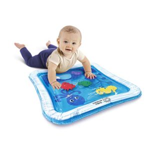 Baby Einstein Octopus Water Play Mat - Safety Fill Line, Tummy Time Activity & Sensory-Toy for Babies Newborn and up, Blue