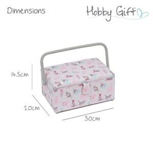 Hobby Gift Exclusive Cantilever Sewing Box, Cats