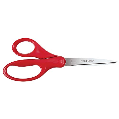 Fiskars 01-005358R Back to School Supplies Graduate Adult Scissors, 8 inch, Color Received May Vary