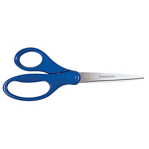 Fiskars 01-005358R Back to School Supplies Graduate Adult Scissors, 8 inch, Color Received May Vary