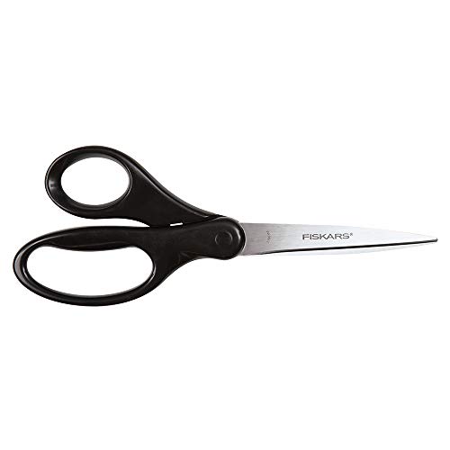 Fiskars 01-005358R Back to School Supplies Graduate Adult Scissors, 8 inch, Color Received May Vary