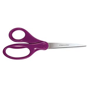 Fiskars 01-005358R Back to School Supplies Graduate Adult Scissors, 8 inch, Color Received May Vary