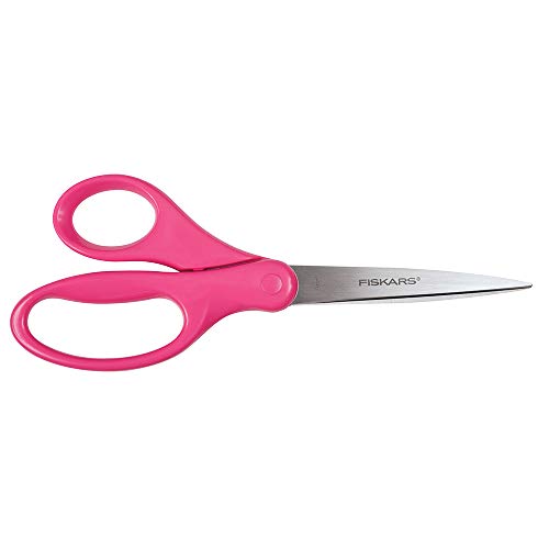 Fiskars 01-005358R Back to School Supplies Graduate Adult Scissors, 8 inch, Color Received May Vary