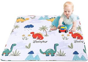 50 x 50 play mat for liamst and todale baby playpen, non-slip washable baby playpen mat, baby crawling mats for floor, portable travel large play mats for toddlers and infants