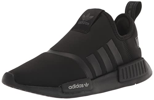 adidas Originals Baby NMD 360 Sneaker, Black/Silver Metallic/White, 6 US Unisex Infant