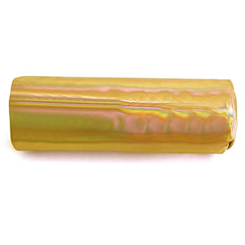 Mily Hologram Pencil Case Wrap Comestic Bag (Gold)