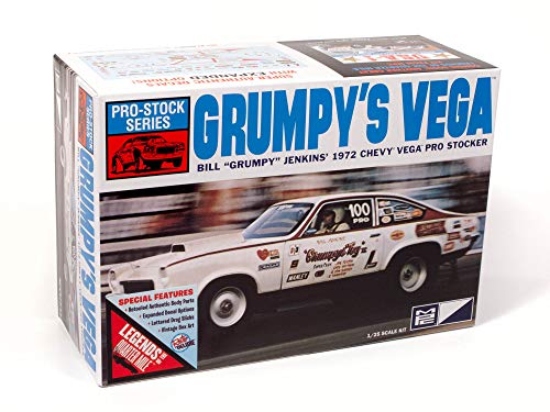 MPC 1972 Chevy Vega Pro Stock Bill Grumpy Jenkins 1:25 Scale Plastic Model Kit